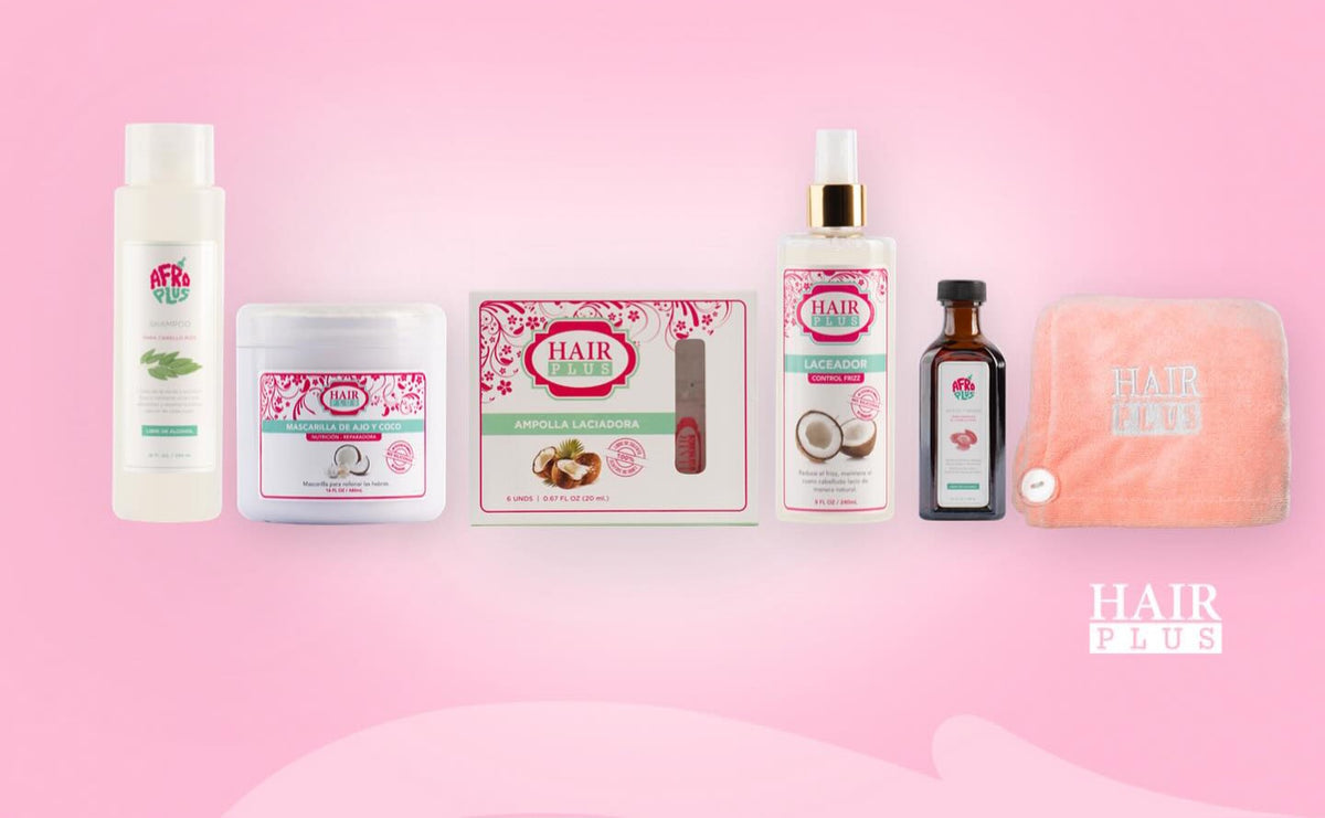 Control Frizz 6 Pasos | Frizz Control in 6 Steps – Hair Plus Products